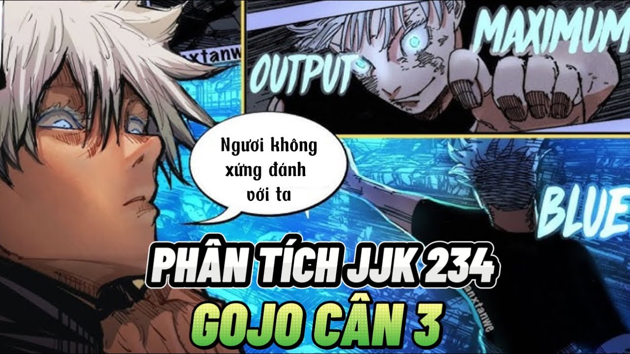 [Phân tích Jujutsu Kaisen 234]. Gojo cân 3 mãn nhãn, Yuta muốn ra tay ...