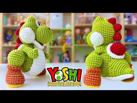 🧶 YOSHI Amigurumi: Actualización del Patrón para tu Colección de MARIO BROS