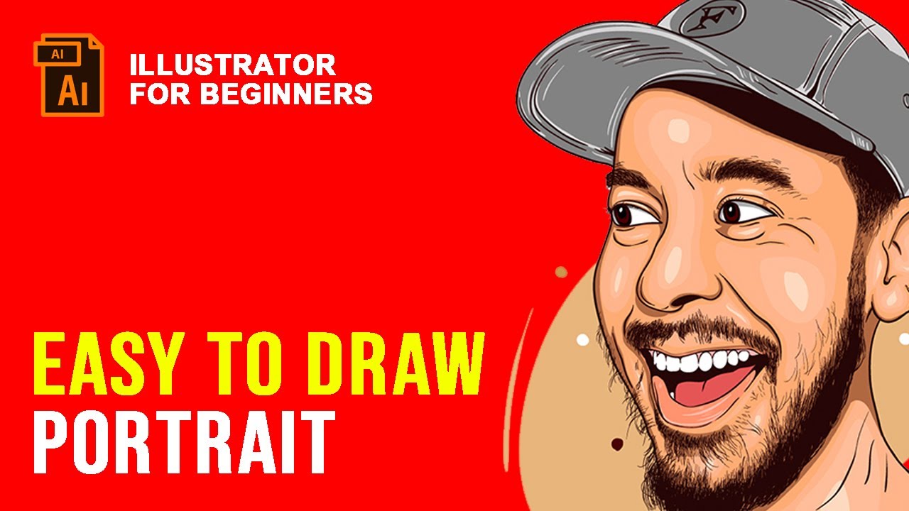 Tutorials Adobe Illustrator How To Create Vector Cartoon Portrait ...