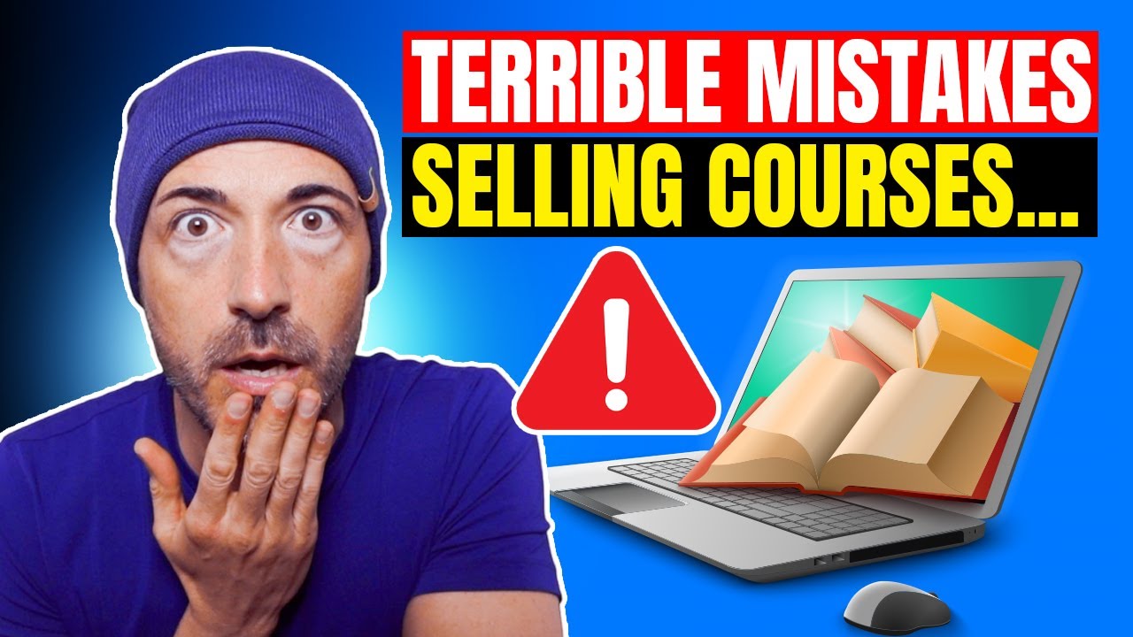 3 Worst Mistakes People Make When Selling Online Courses! - YouTube