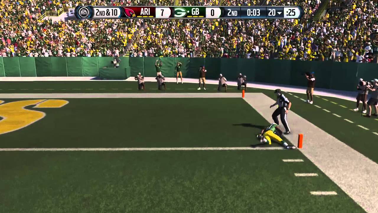 Madden NFL 15 Beautiful Screen Pass for Score - YouTube