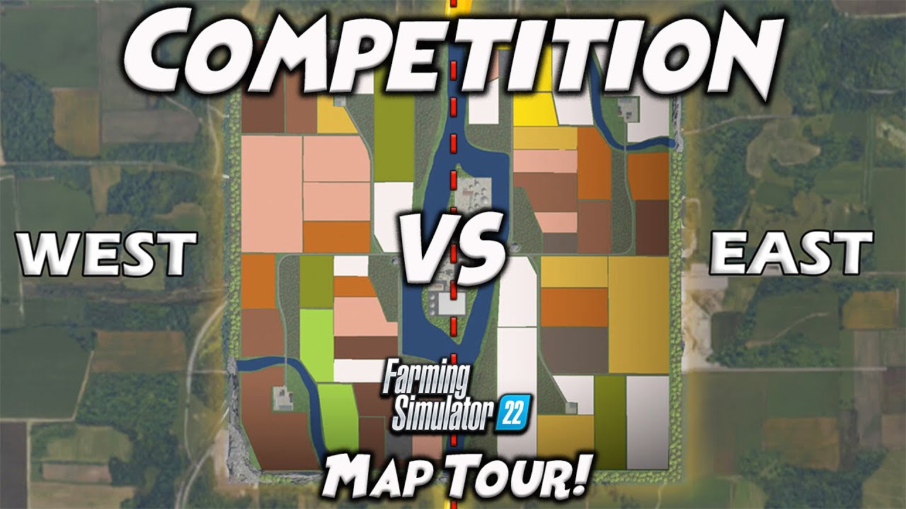 FSL? BUT FULL CONTACT!! “COMPETITION” FS22 MAP TOUR! | NEW MOD MAP ...