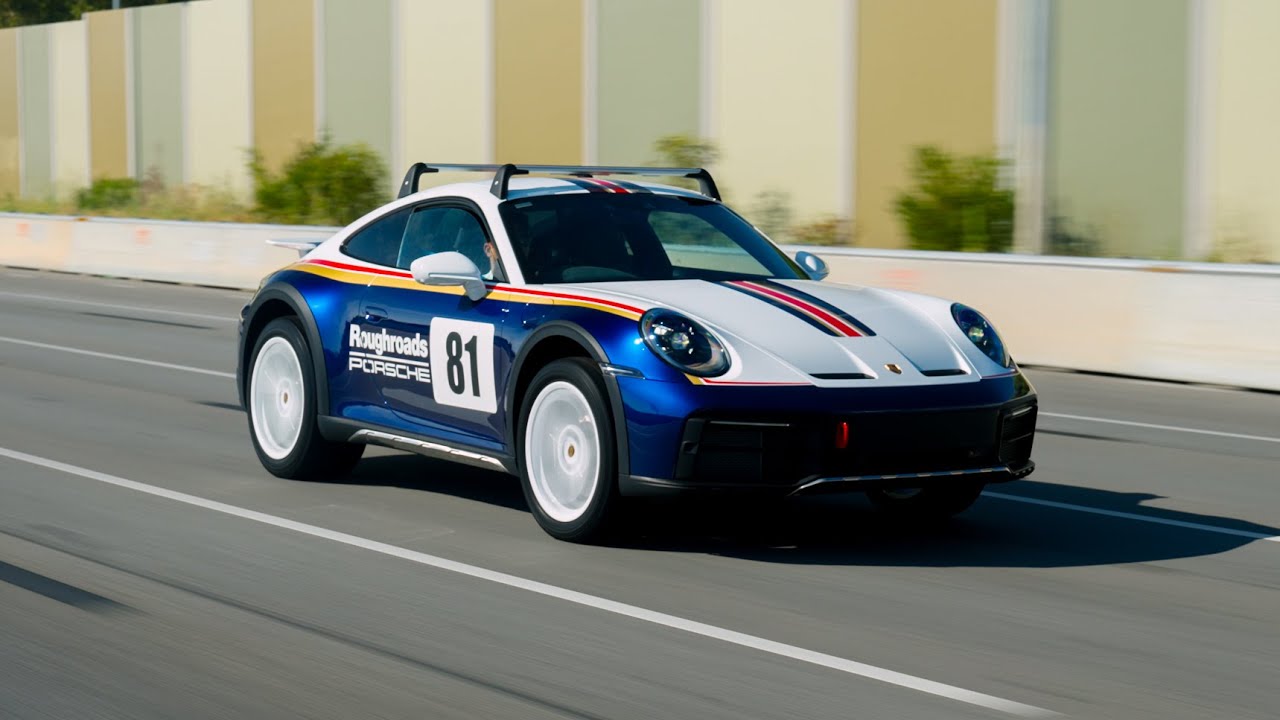We visit the Ferrari Club Concourse and Porsche 911 Dakar DELIVERY ...
