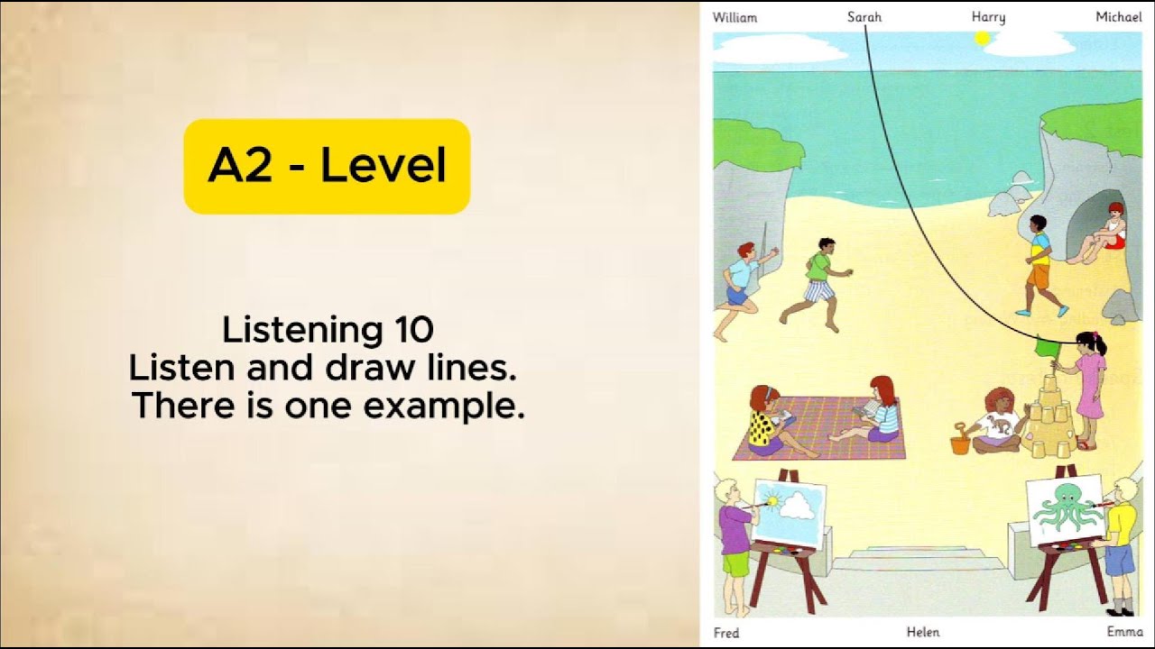 A2 Level – English Listening Practice: Describing People - YouTube