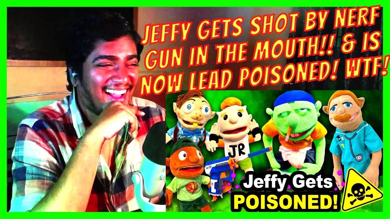 SML MOVIE: JEFFY GETS POISONED! REACTION!!! - JEFFY EATS A NERF GUN ...