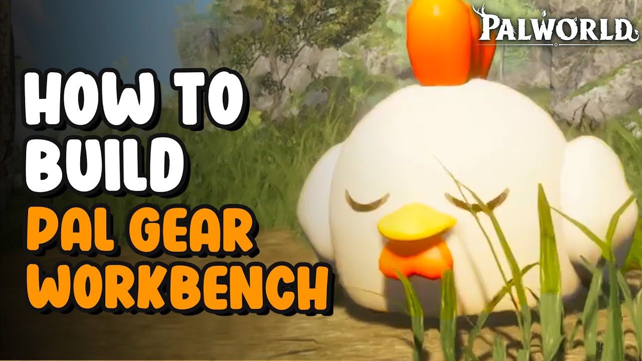 How To Build Pal Gear Workbench | Palworld - YouTube
