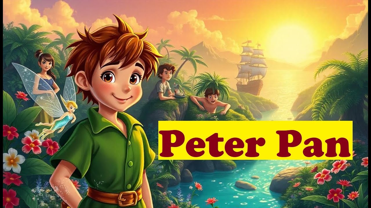 Peter Pan | Bed Time Stories For Kids | Read Online Story - YouTube