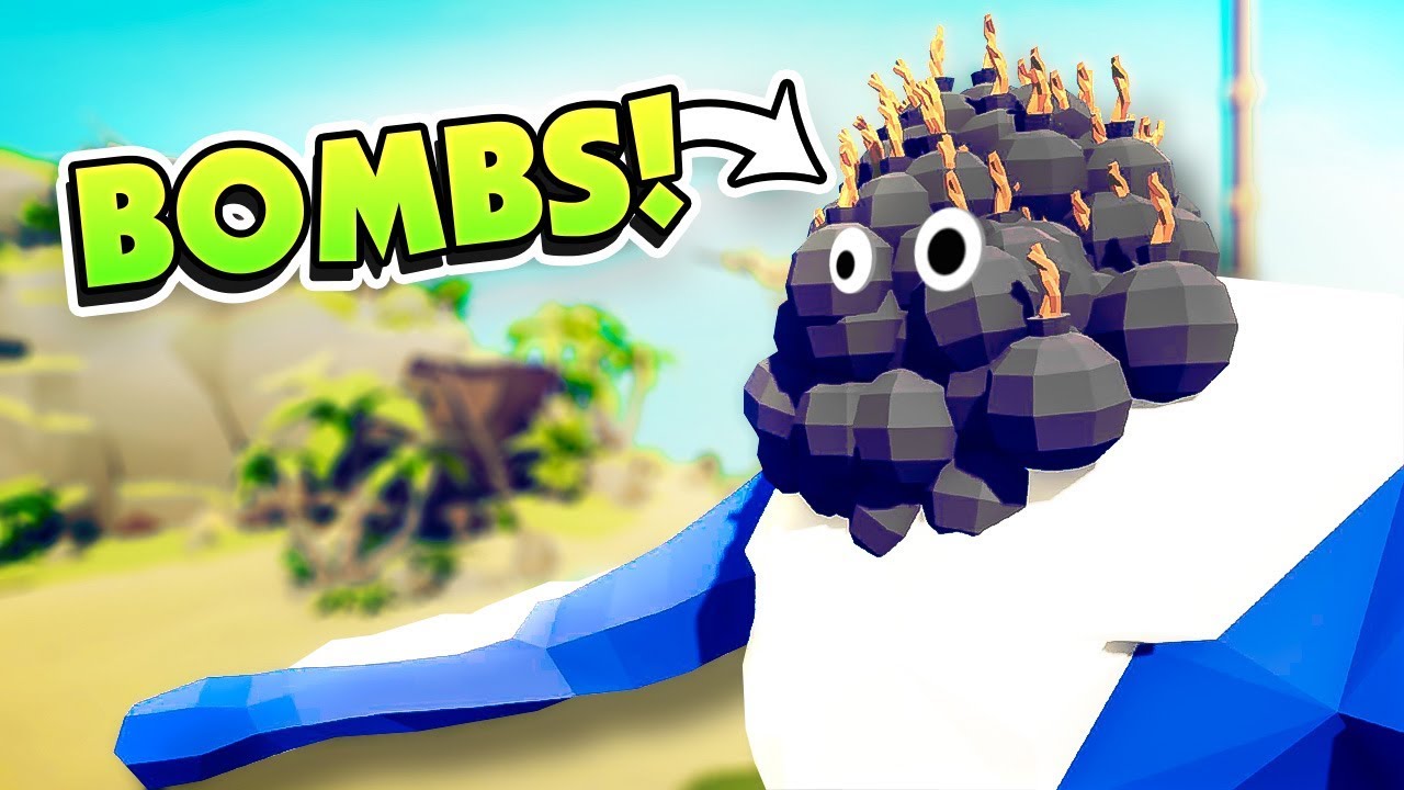 HEAD COVERED IN BOMBS! - TABS (Totally Accurate Battle Simulator) - YouTube