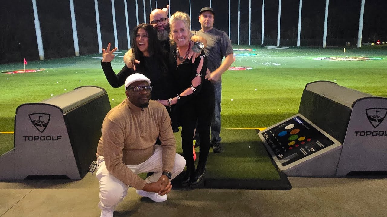 TopGolf!!! Time with Co-workers/ Friends 💚 - YouTube
