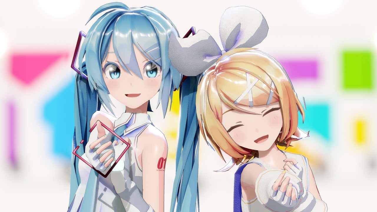 【MMD】アニサマ2022 Sparkle / Sour式初音ミク＆鏡音リン【4K】 - YouTube