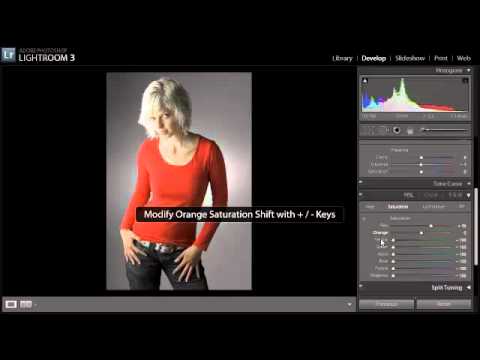 Tutorial: Selective coloring in Lightroom - YouTube