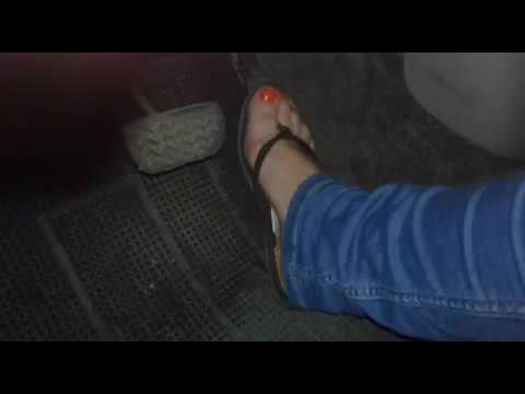 Soft Revving in black flip flop - YouTube