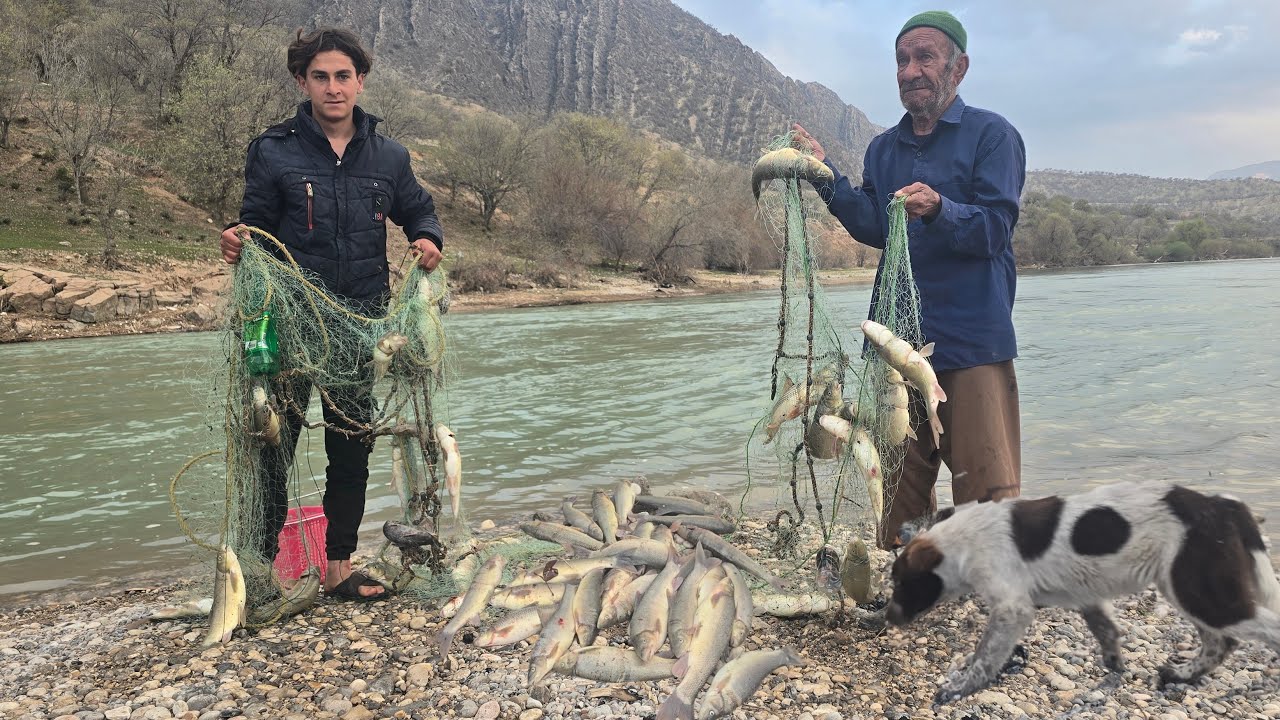 Fishing in cold waters, but the warmth of the father-son bond is always ...