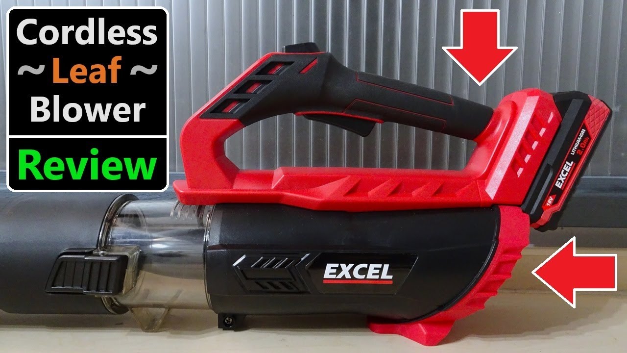 Excel 18v Cordless Leaf Blower Model: 11785 (Tool Review) - YouTube