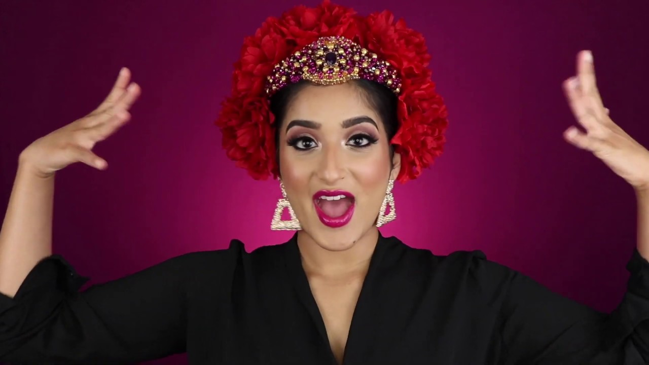 Flamenco Inspired Makeup - YouTube
