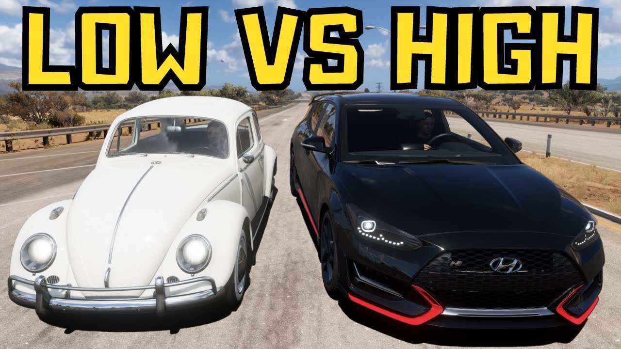Low VS high level cars in the Eliminator in Forza Horizon 5 | Part 14 ...