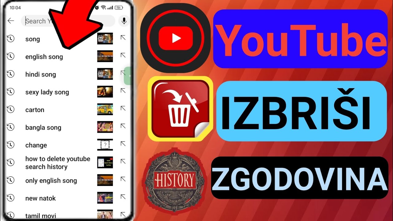 Kako izbrisati zgodovino iskanja YouTube, Kako izbrisati vso zgodovino ogledanih videoposnetkov ...