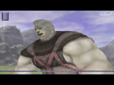Final Fantasy XI. Galka Character Creation - YouTube