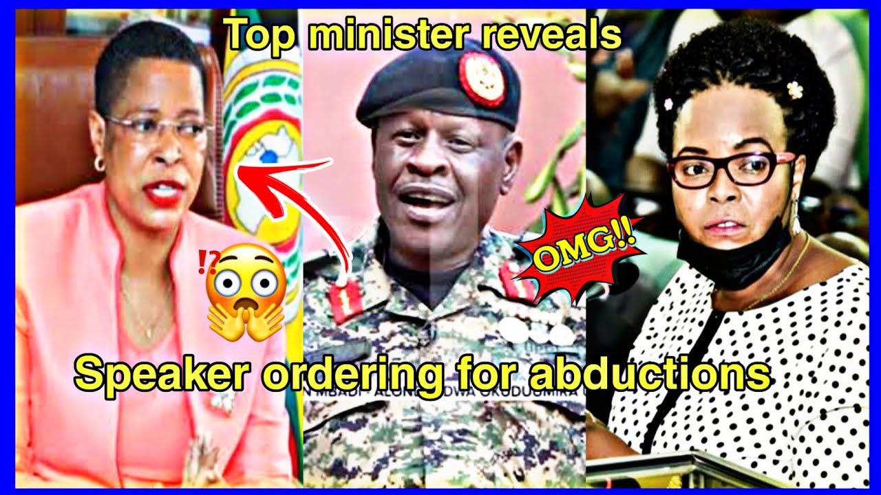 SHOCKING😳: Speaker Anitah Among directly involved in abductions, top M7 ...