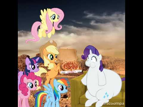 The ponies meets Fat Rarity - YouTube