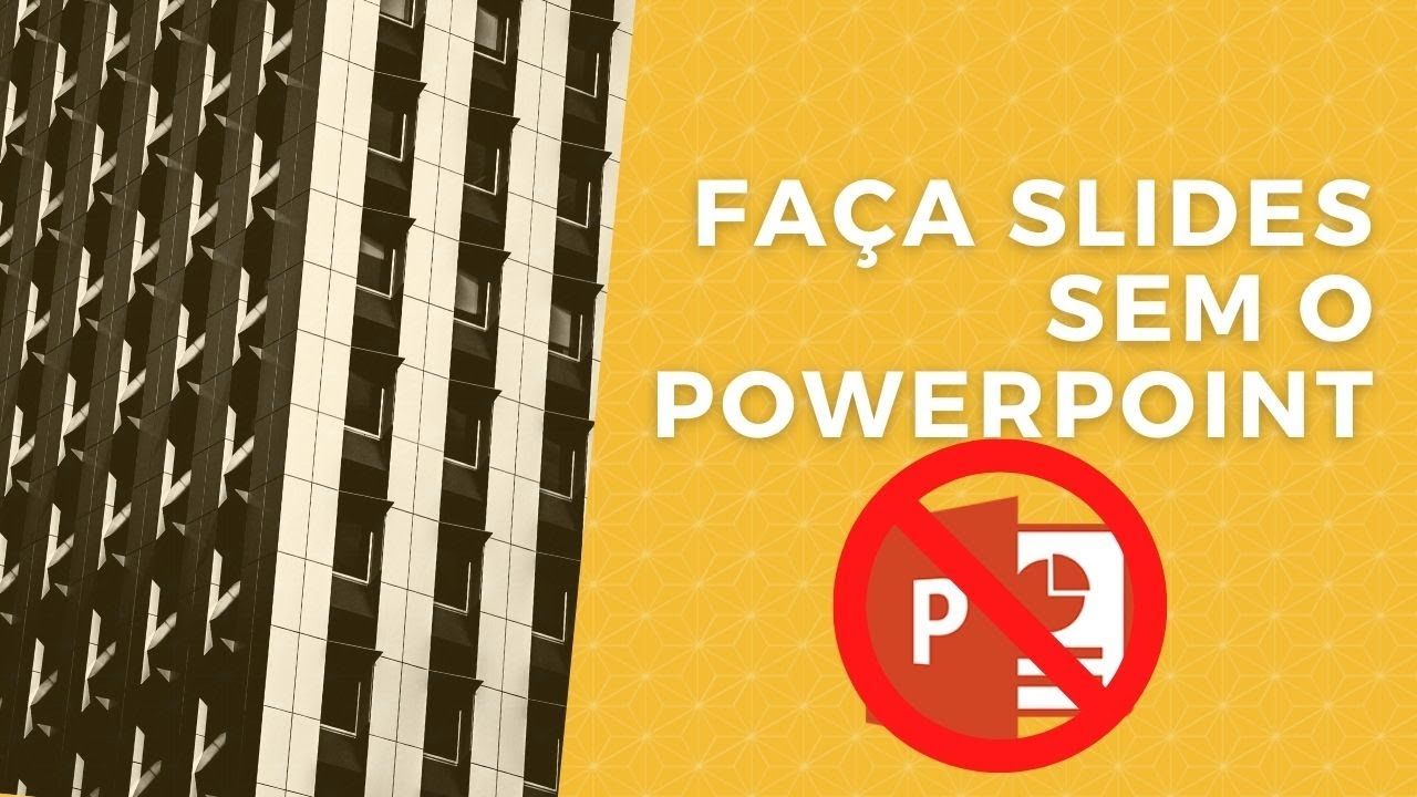 COMO FAZER SLIDES SEM O POWERPOINT! - YouTube