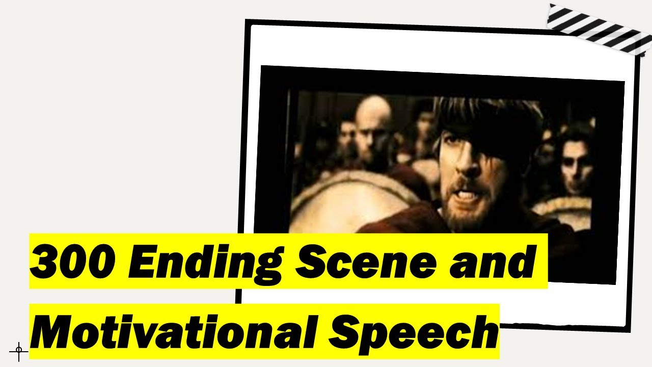 300 Ending Scene and Motivational Speech - YouTube