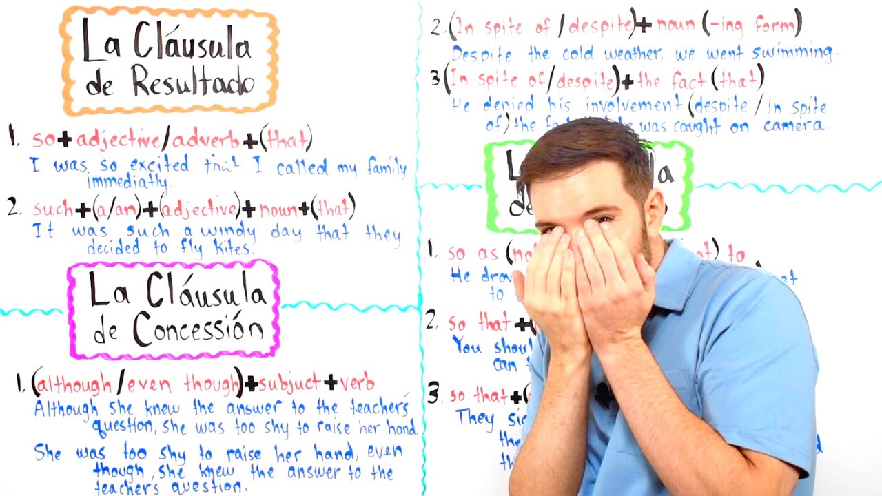 Las Cláusulas en Inglés - YouTube