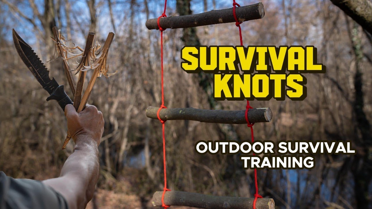 Rope Knots, Fire Starting Techniques & Outdoor Survival Training - YouTube