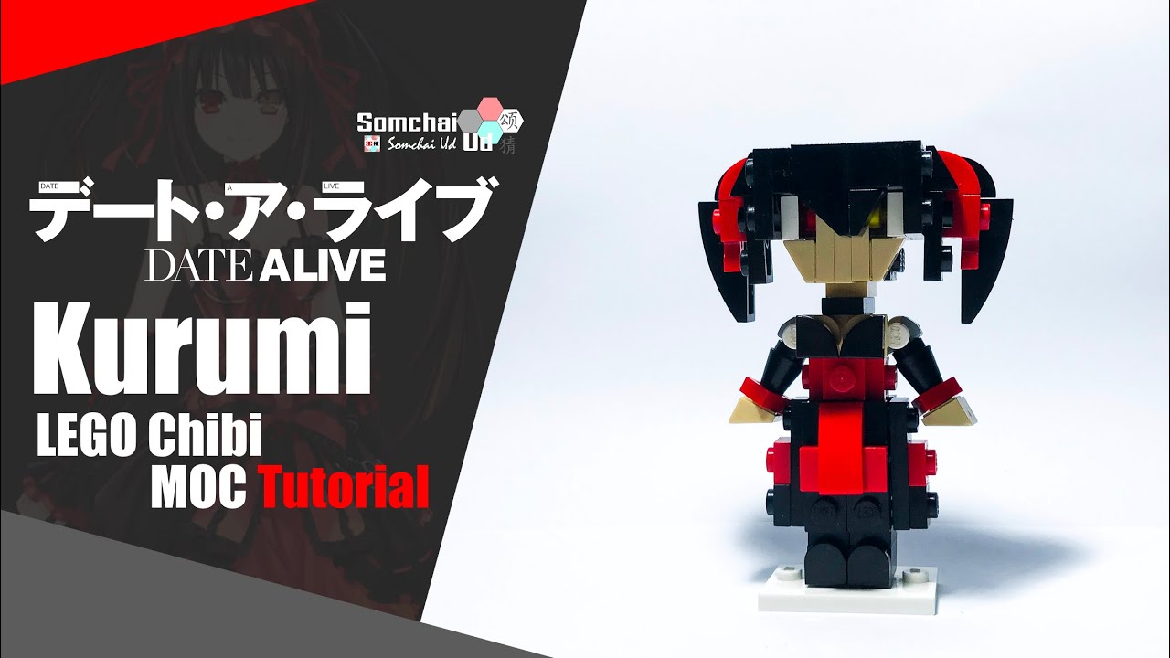 LEGO Date A Live Kurumi MOC Tutorial | Somchai Ud - YouTube