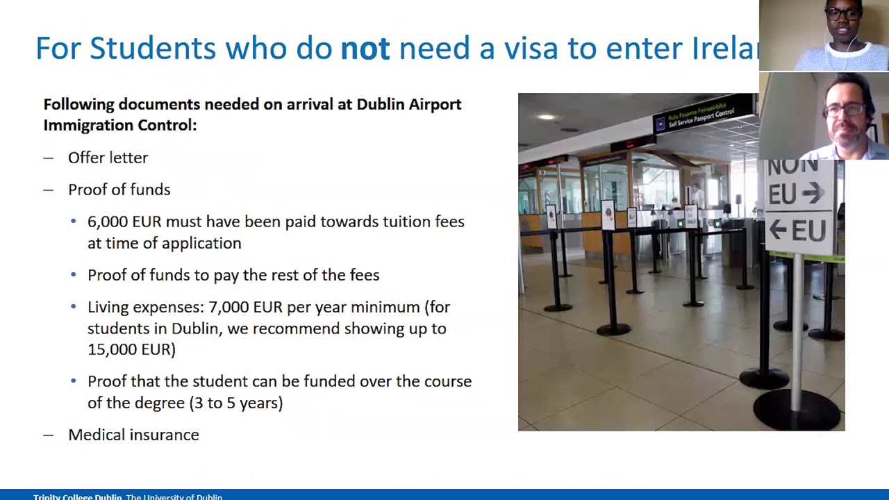 Trinity Visa and Immigration Information - YouTube