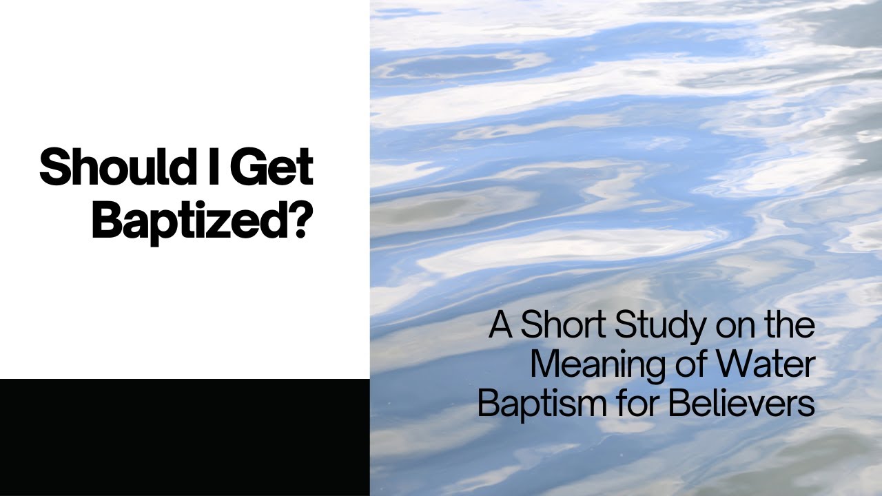 What is Baptism and Why is It Important? - YouTube