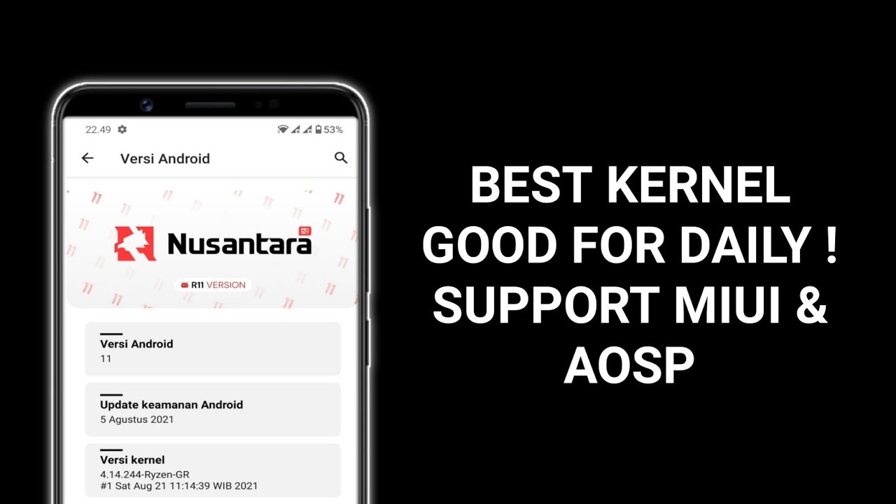 REVIEW NUSANTARA PROJECT 3.2 + RYZEN KERNEL REDMI NOTE 8 GINKGO CUSTOM ...