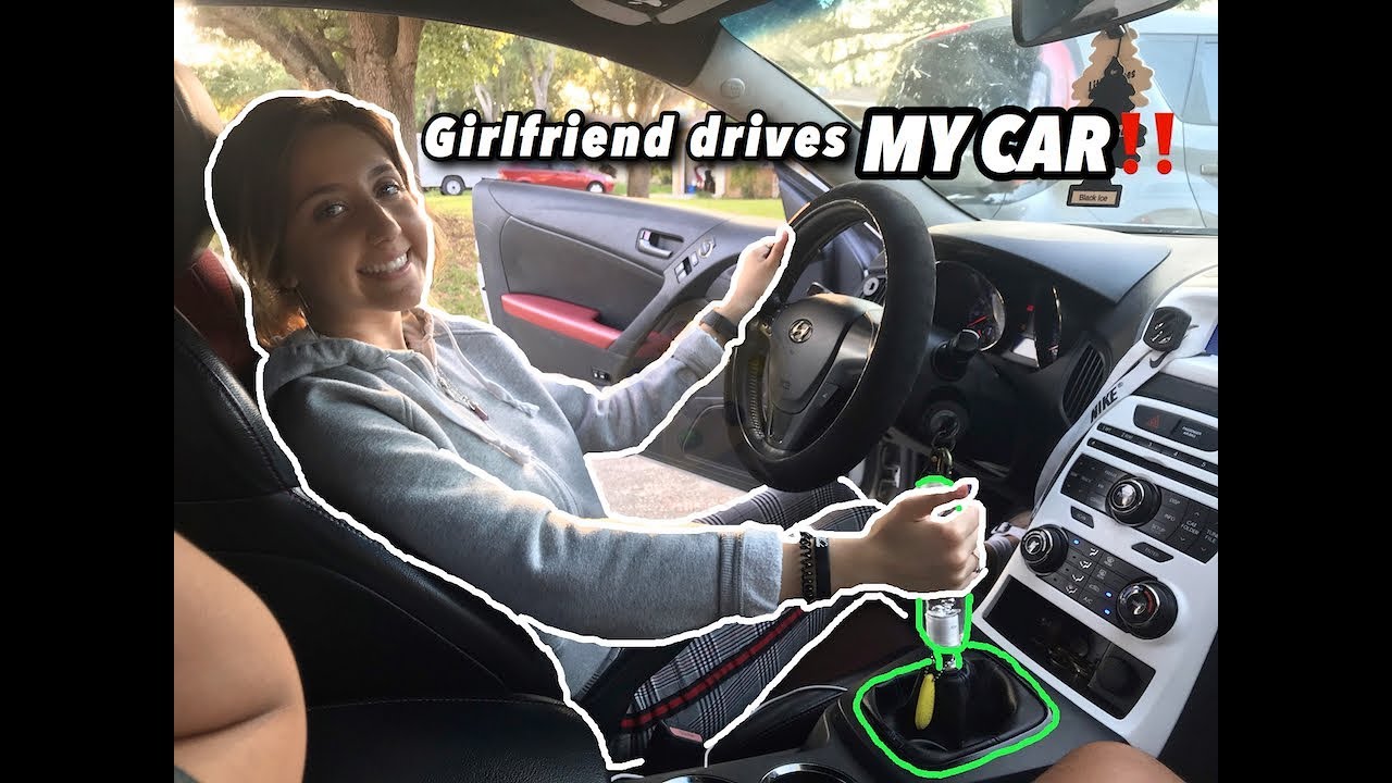 Teaching my GIRLFRIEND how to drive my MANUAL CAR …(I think she broke ...