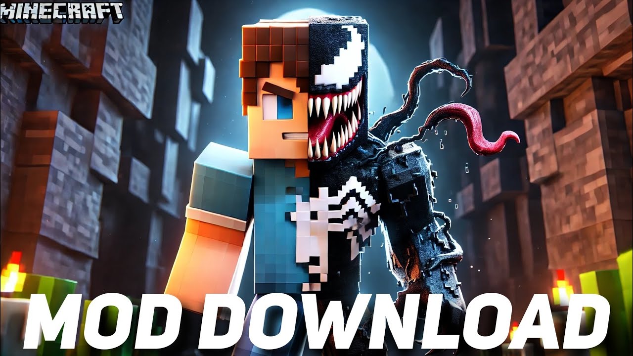 Best VENOM MOD For MCPE 1.21 | (100% REAL) - YouTube
