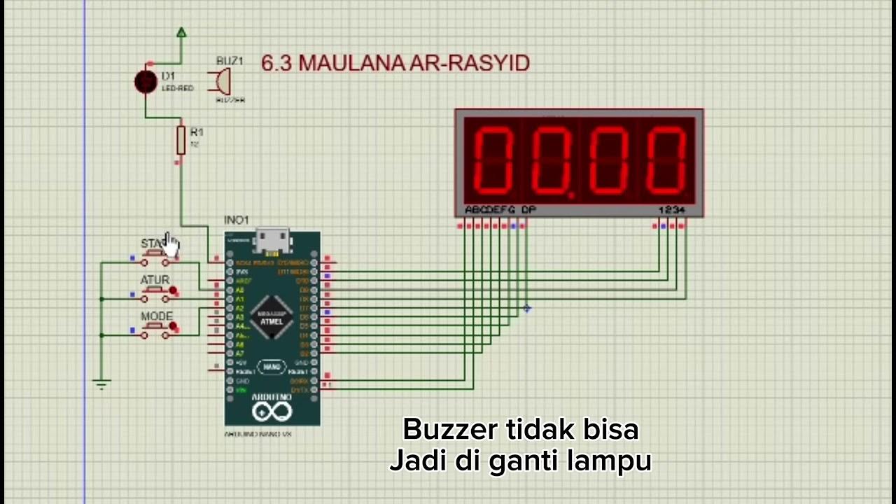 Praktikum 6: Antarmuka Arduino dengan multiple 7-segmen dengan sistem scanning - YouTube