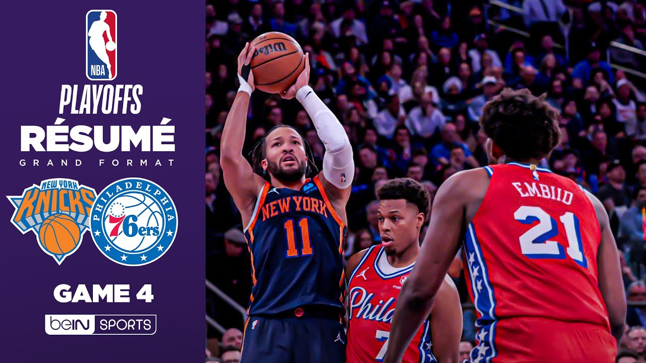 Résumé : Brunson VS Embiid, c'était BOUILLANT jusqu'au BOUT ! - YouTube