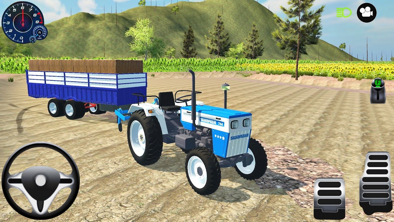 Indian Tractor Simulator 2 - Swaraaj Cargo Tractor Drive Real In ...