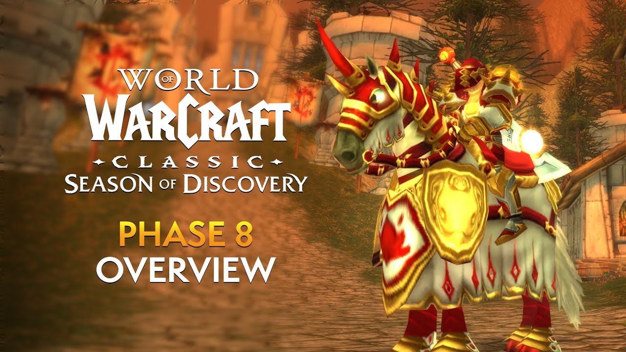 Season of Discovery Phase 8: Scarlet Enclave Raid, Ashbringer Questline ...