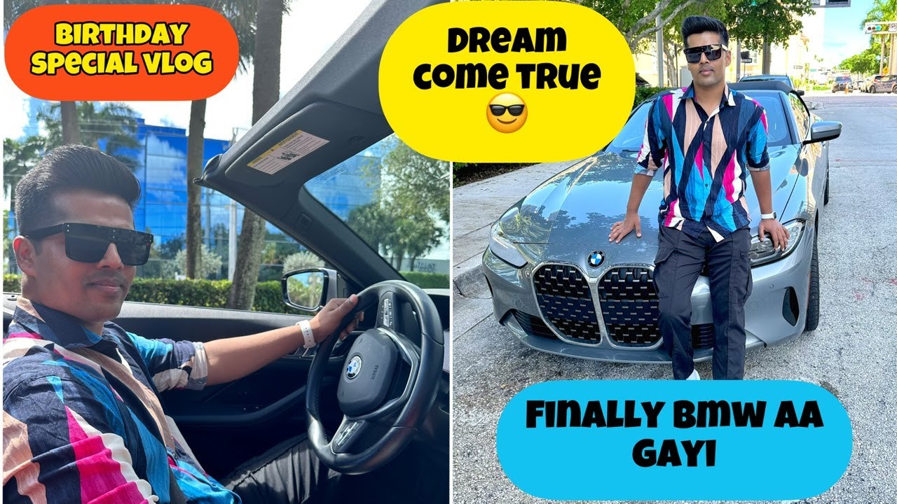 Finally Driving my Dream car In USA🇺🇸 - YouTube