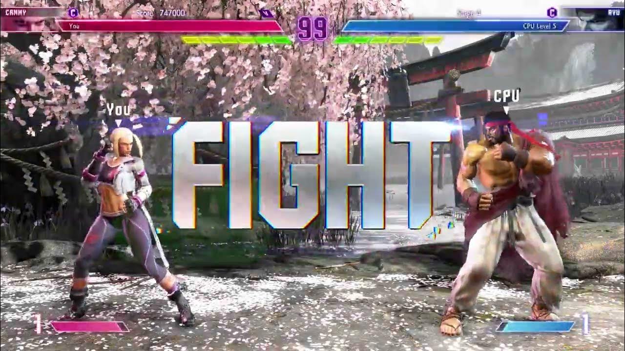 Street Fighter 6 ultimate Edition in 4K - Cammy vs Ryu - Arcade Story mode - YouTube