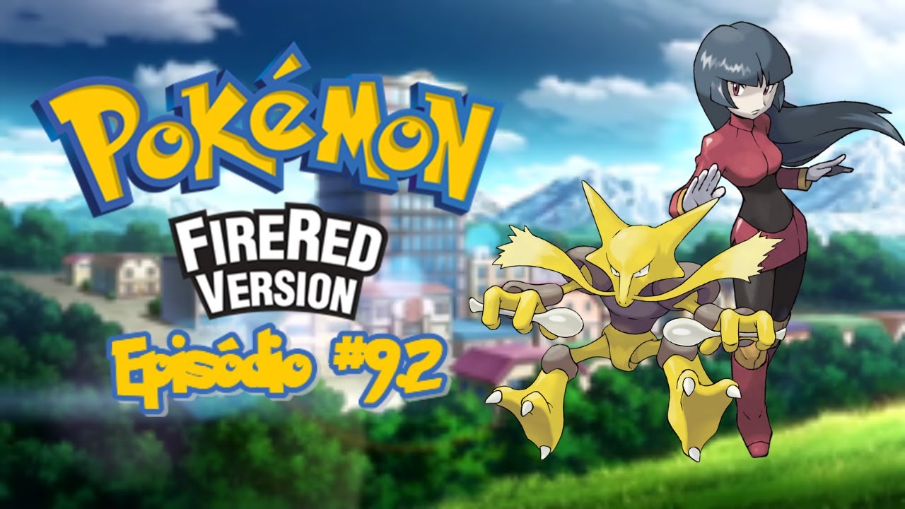 Abra, Kadabra, Alakazam - Pokemon Fire Red #9.2 - YouTube