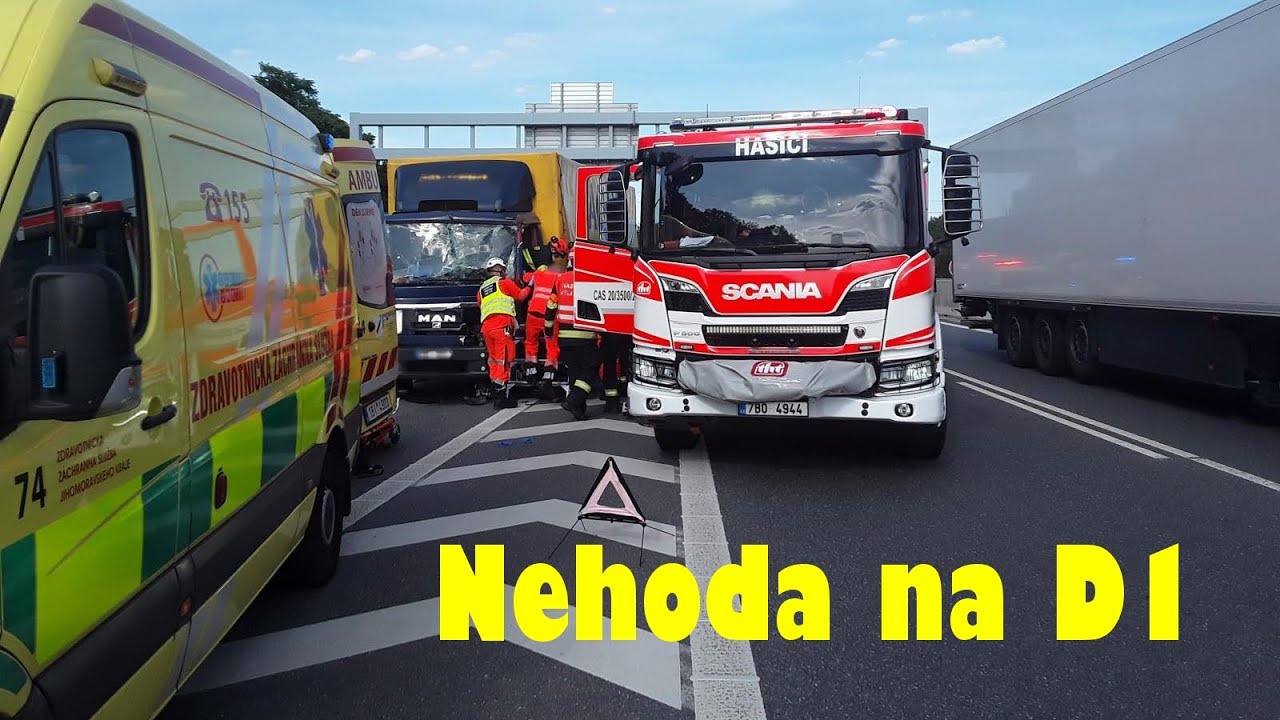 Nehoda na D1 - YouTube