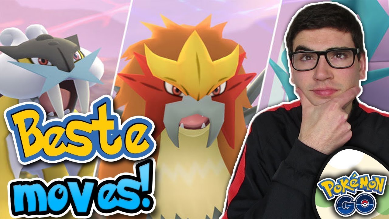 BESTE MOVES voor de 3 LEGENDARY BEASTS in Pokémon GO (Nederland) - m ...