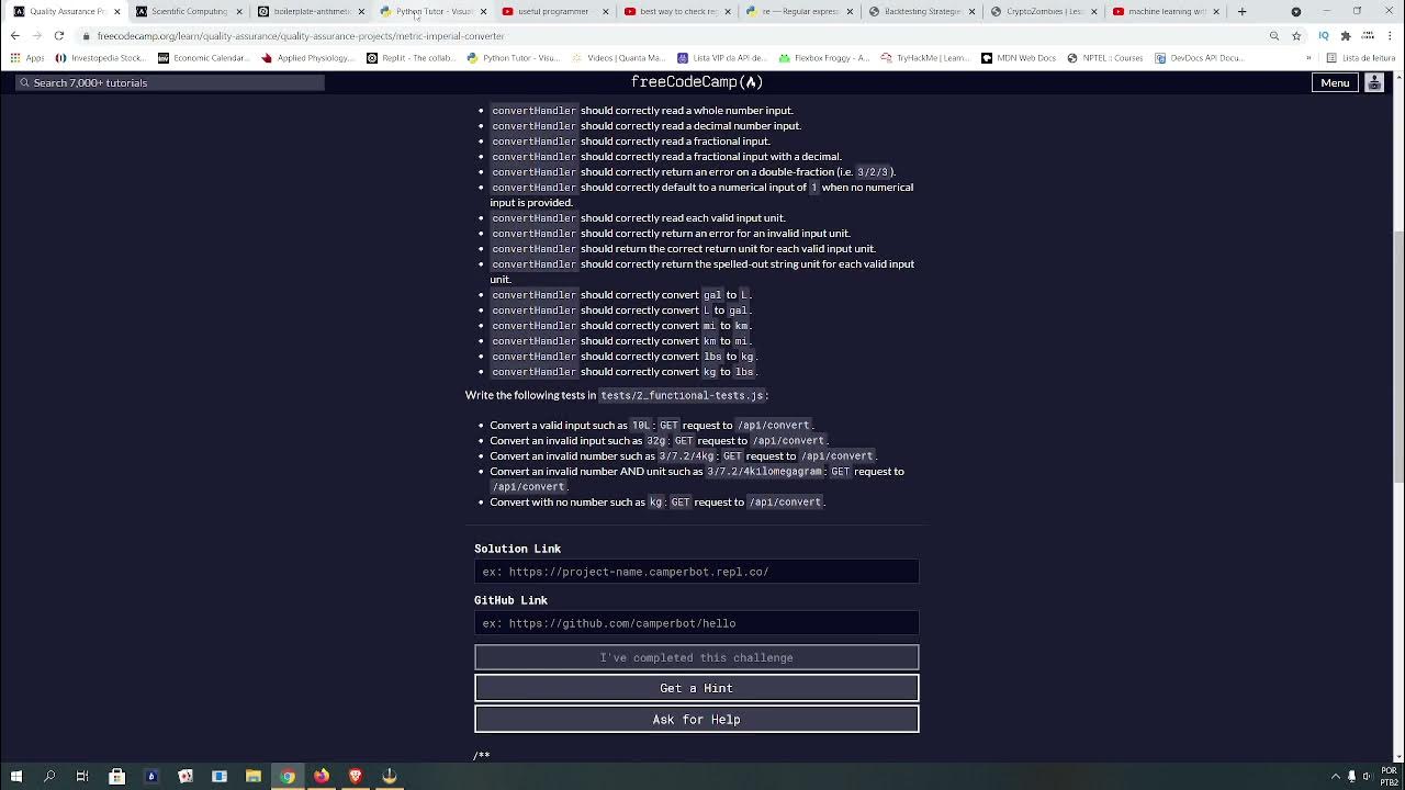 Arithmetic Formatter Free Code Camp attempt 2 - YouTube