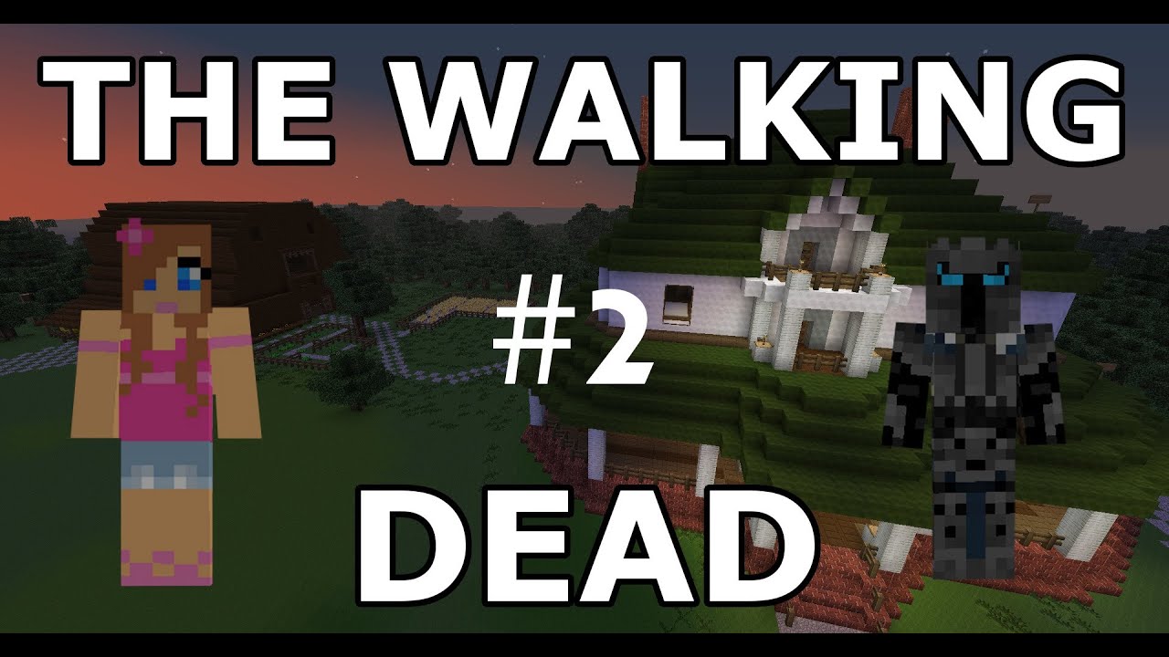 Minecraft - The Walking Dead - Part 2 - Adventure Map - With Jen - YouTube