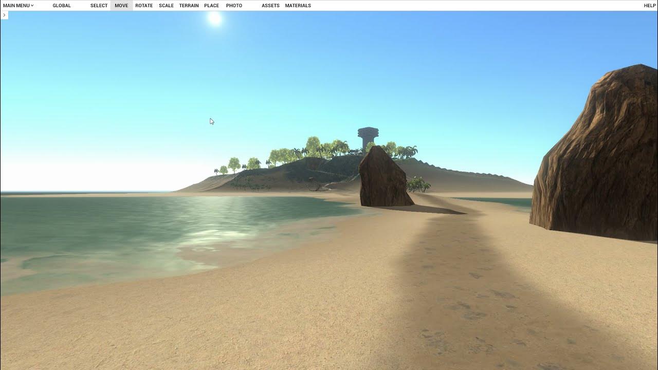 Ravenfield - Map Editor - Small Island Communications Outpost - YouTube