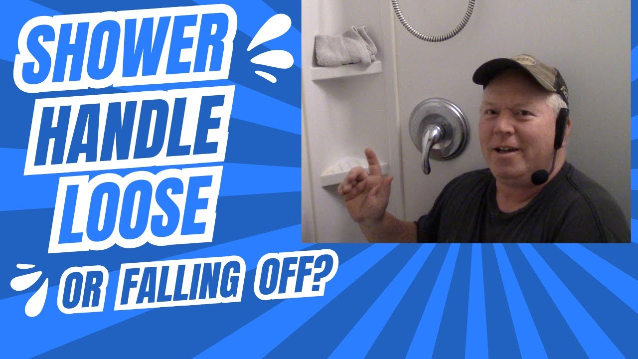 Shower Handle Falling Off Or Loose - YouTube