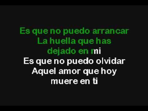 MDO No Puedo Olvidar Karaoke - YouTube
