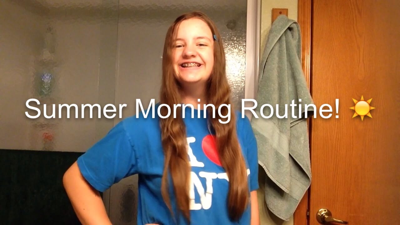 Summer Morning Routine! ☀️ - YouTube