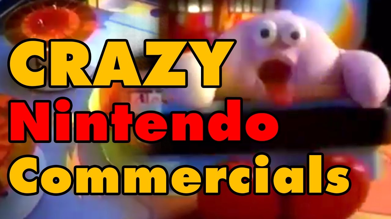 10 Crazy Nintendo Commercials Youtube